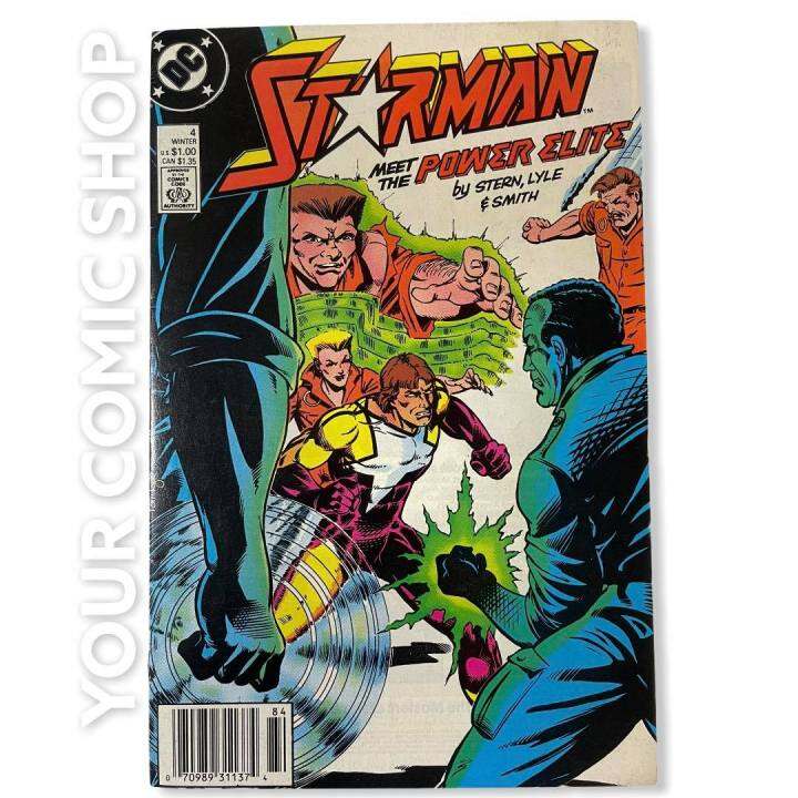 Starman 4 Published Dec 1988 by DC Comic Comic BOOK Cartoons Art Super ...
