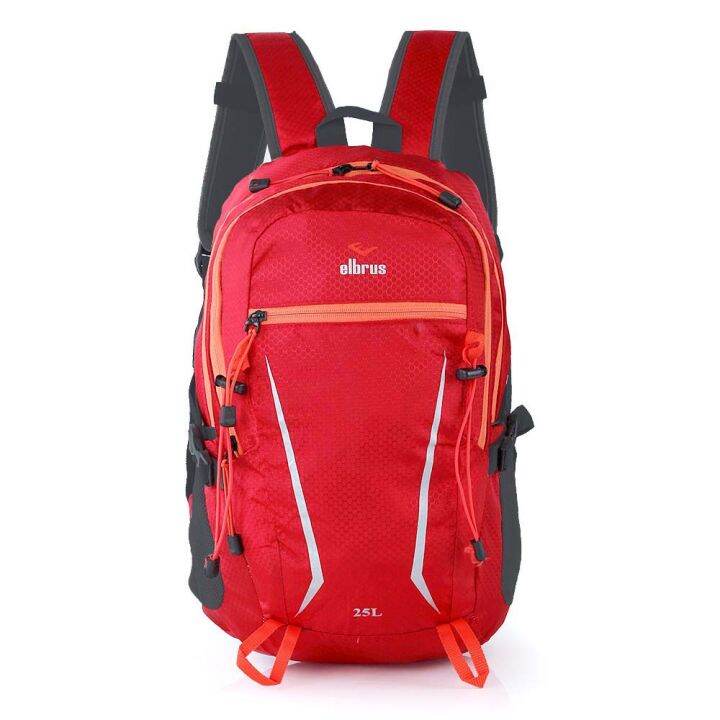 Tas Backpack 25 Liter Merah Terbaru | Muat Laptop 14" inc | Ransel Sepeda Traveling Sekolah ...