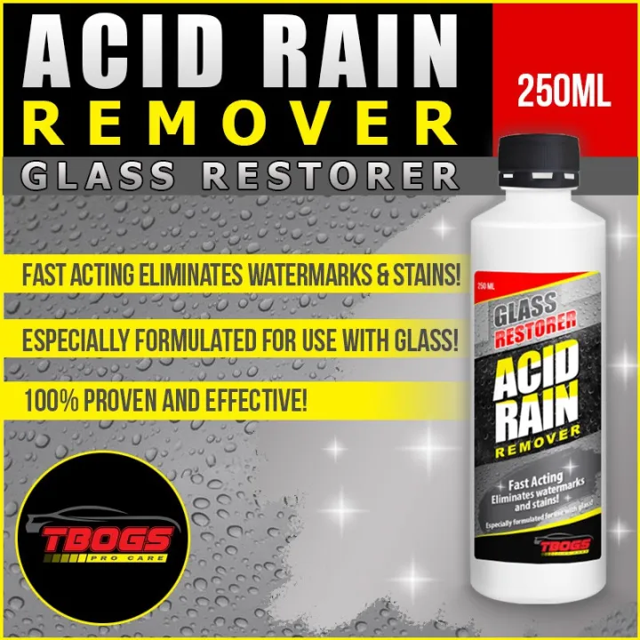 Spot Fast Acting Acid Rain Remover Watermarks Remover Glass Restorer ...