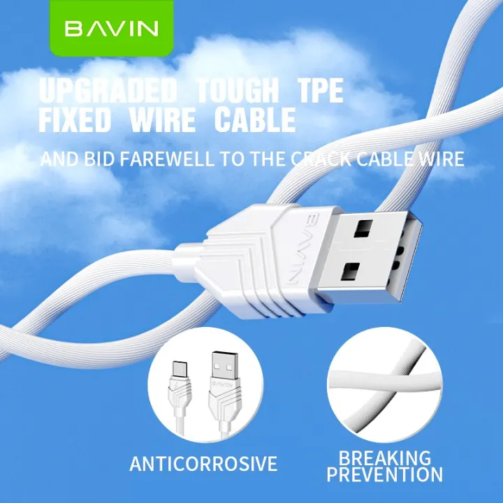 WE BAVIN CB161 2.4A Charging Cable Wire 1 Meter Data Cable for Micro ...