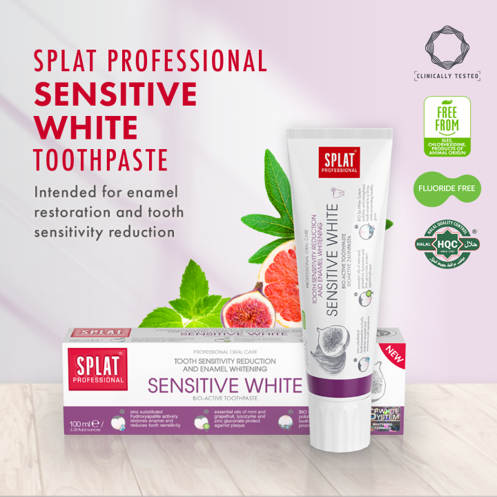 SPLAT Professional Series Sensitive White Toothpaste 100ML | Lazada PH