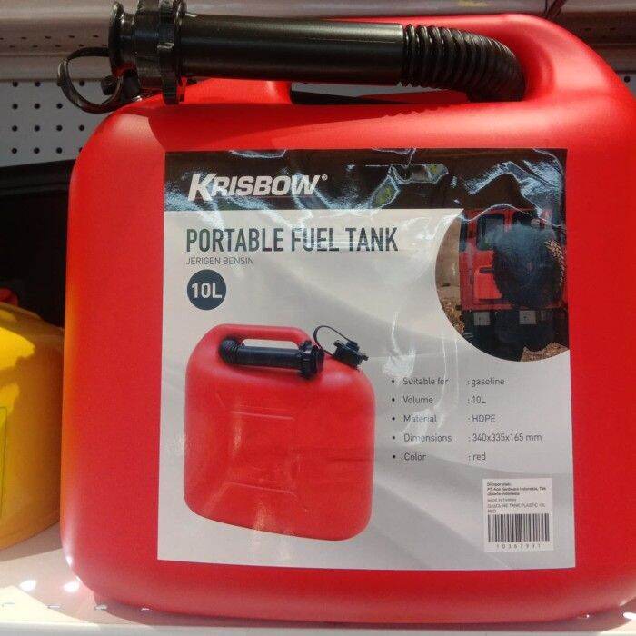 Krisbow Jerigen Bensin 10 Liter | Lazada Indonesia