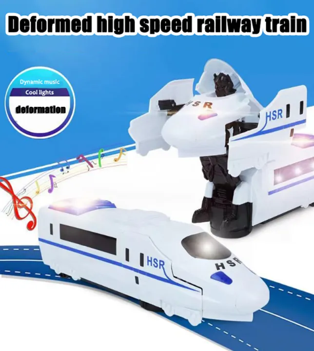 Harmony Train Superman Train High-Speed Rail Fit Deformation Robot King ...