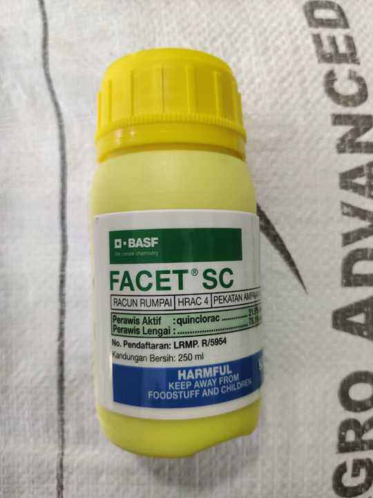 BASF Facet SC 250ML / Racun Rumpai / Racun Rumput Padi Burung / Sambau ...