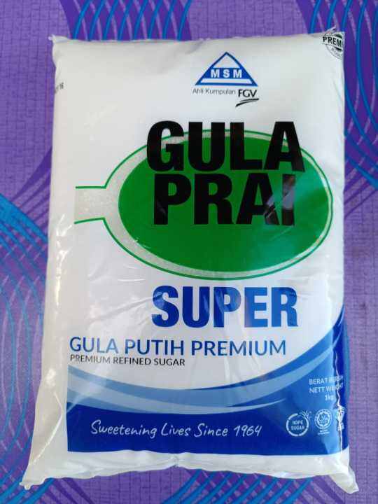 Gula Prai Putih Premium MSM 1 kilo | Lazada