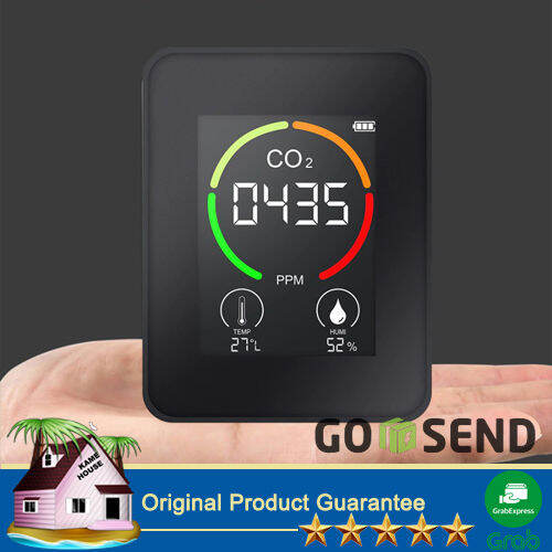 Alat Detector CO2 Sensor PPM Meter Gas Analyzer Thermometer Hygrometer | Lazada Indonesia