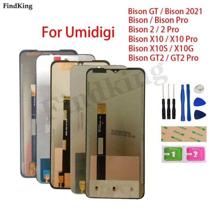 For Umidigi Bison GT 2 GT2 Pro LCD Display For Umidigi Bison 2021 X10S X10G X10 Pro Full Display ...