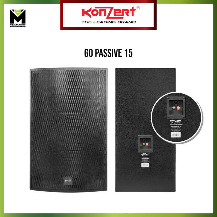 Konzert Pro Audio Go Passive 15 500W Speaker System (1 PC ONLY) | Lazada PH