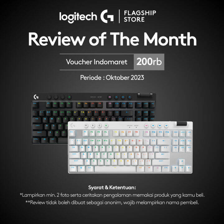 Logitech G PRO X TKL LIGHTSPEED Keyboard Gaming Wireless Tactile ...