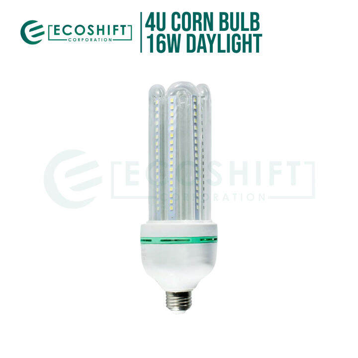 Ecoshift 16W E27 Bulb Holder Corn Bulb 4U LED Pin Light Daylight ...