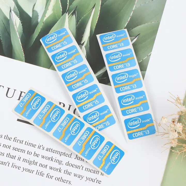 JointFlowers Ultrabook Performance Label Sticker Laptop Logo Sticker ...