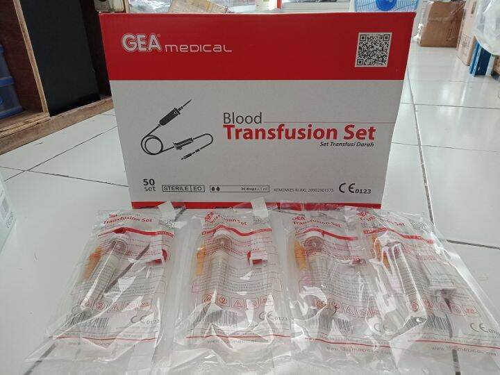 Tranfusi Set GEA Blood Transfusion Set GEA Alat Transfusi Darah GEA- 1 ...