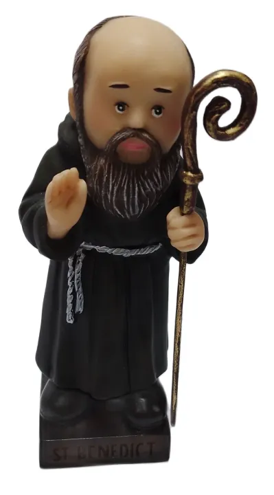 ST. BENEDICT MINI- BENEDICT OF NURSIA(MINIATURE) | Lazada PH