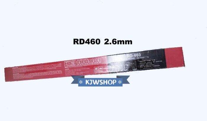 Welding Rod Pakan Kawat Las Besi RD 460 2.6 mm Pak 1kg Pack RD460 1 kg ...