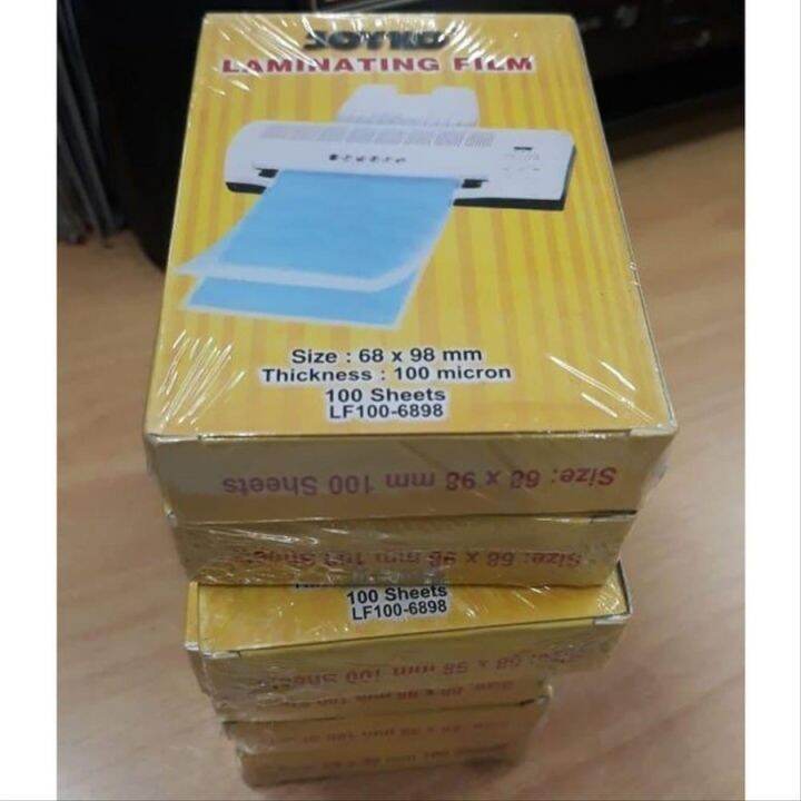 Plastik Laminating KTP JOYKO 100mic/Laminating Film JOYKO KTP 6898 ...