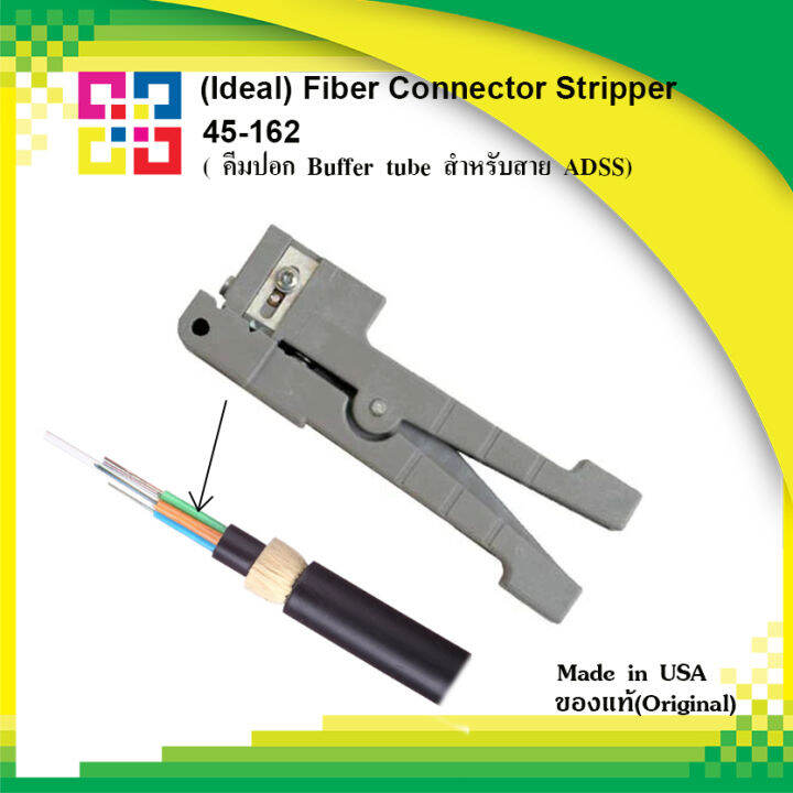 Ideal 45-162 Buffer Tube Stripper Fiber optic- Up To 1/8 In Diameter ...