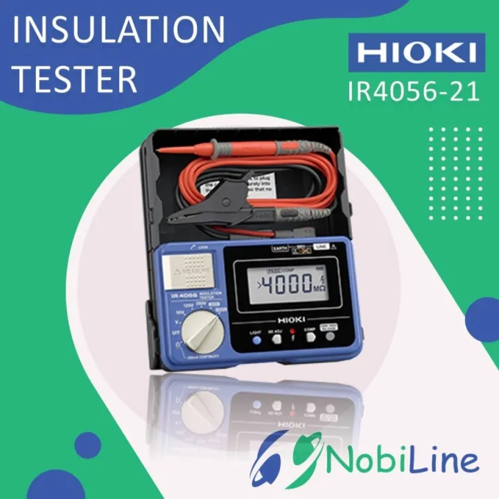 Insulation Tester IR4056-21 HIOKI | Megger |Alat Tes Insulasi | Lazada ...