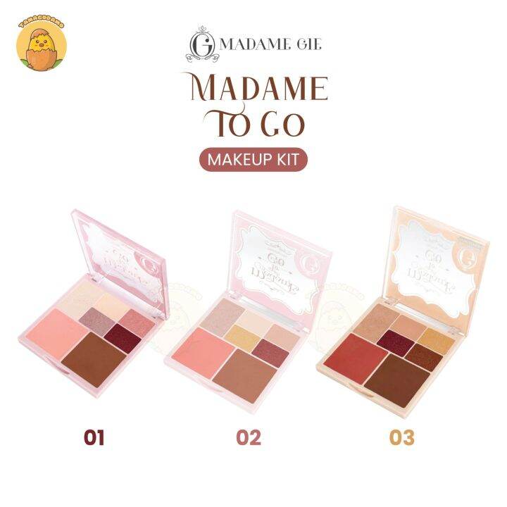 MADAME GIE MADAME TO GO - MAKE UP KIT - FACE PALETTE | Lazada Indonesia