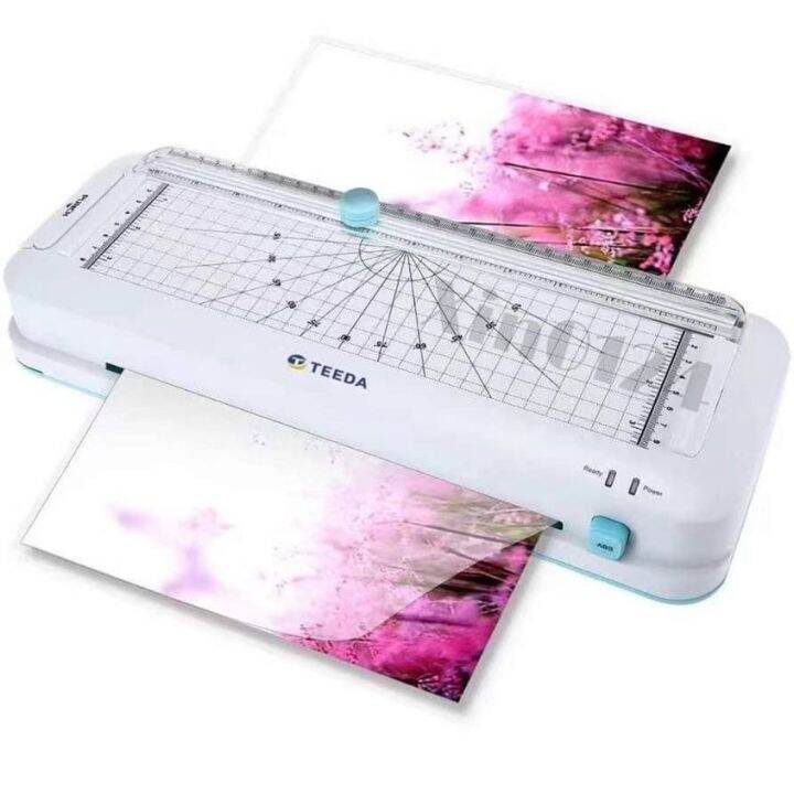 Office Laminating Machine TEEDA GSJ-6 A4 Laminator With Puncher Cutting ...