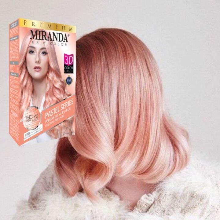 Miranda Hair Colour - Pastel Series - Pemakaian lebih praktis warna ...