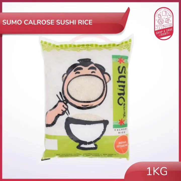 Sumo Calrose Rice Sushi Rice - 1KG | Sumo Beras Sushi | 日本米 | Lazada