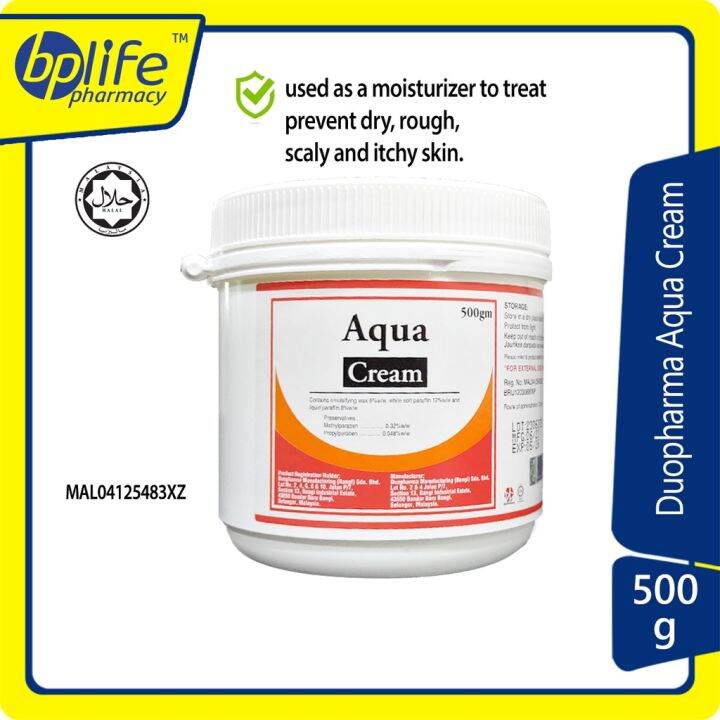 Aqua Cream 500g Moisturizer to Treat / Prevent Dry | Lazada