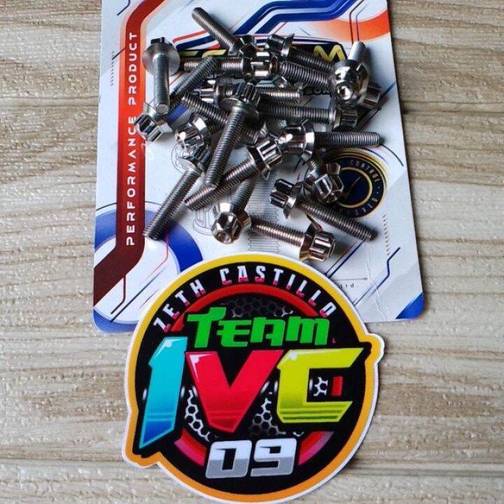 ♟SC SIAM Visor Bolt 5x25 CNC V1 Design | Lazada PH