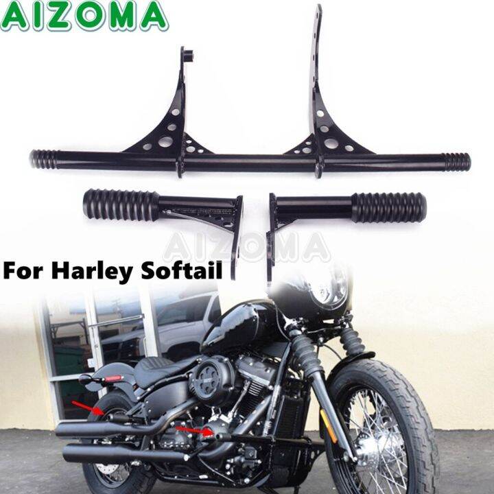 Motorcycle Engine Guard Slider Peg Front Rear Crash Bar For Harley ...
