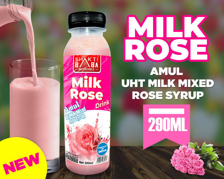 Shakti Baba Amul Milk Rose 290ml Buy 24 Get 2 Free | Lazada PH