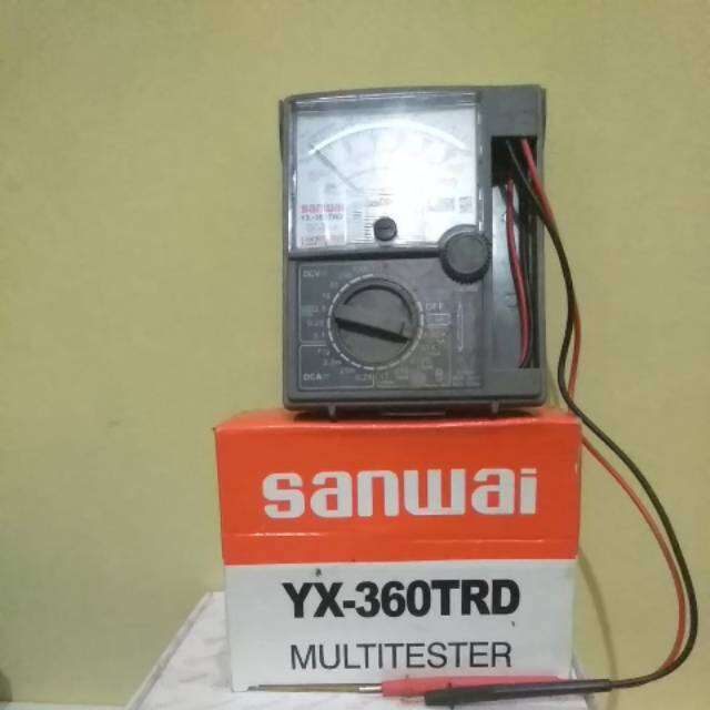 Multitester YX-360TRD Multimeter Analog Alat Ukur Listrik Sanwai ...