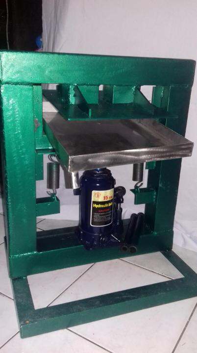 HEAVY DUTY COMMERCIAL GRADE HYDRAULIC JACK 15 TONS COCONUT PRESSER ...