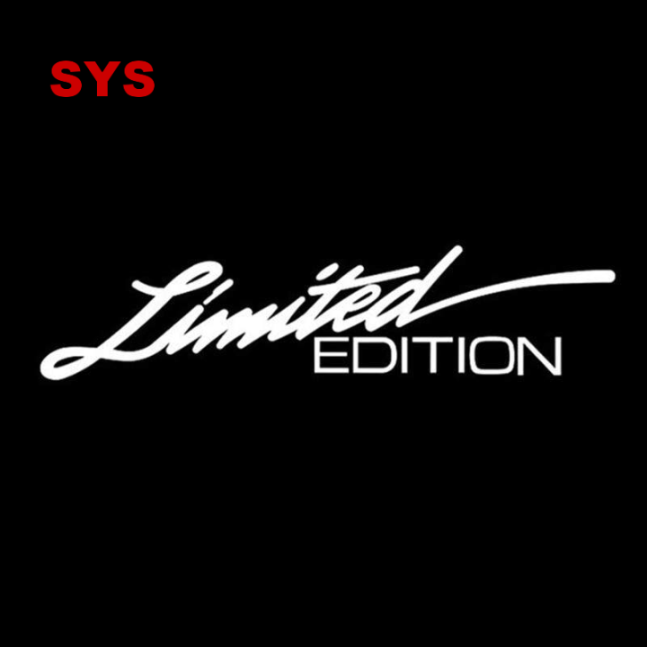 SYS 3D LIMITED EDITION Creative Vinyl Sticker On Car Stickers and ...