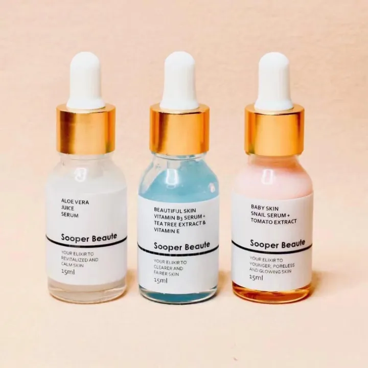 DP CENTER Baby Skin Snail Serum + Tomato Extract Sooper Beaute Serum ...