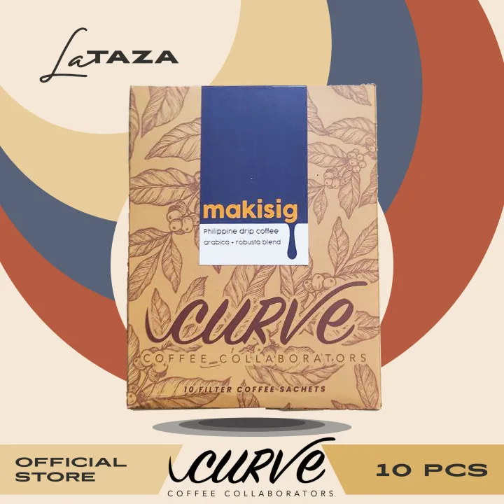Curve Drip Coffee: Makisig (Arabica + Robusta Blend) | Lazada PH