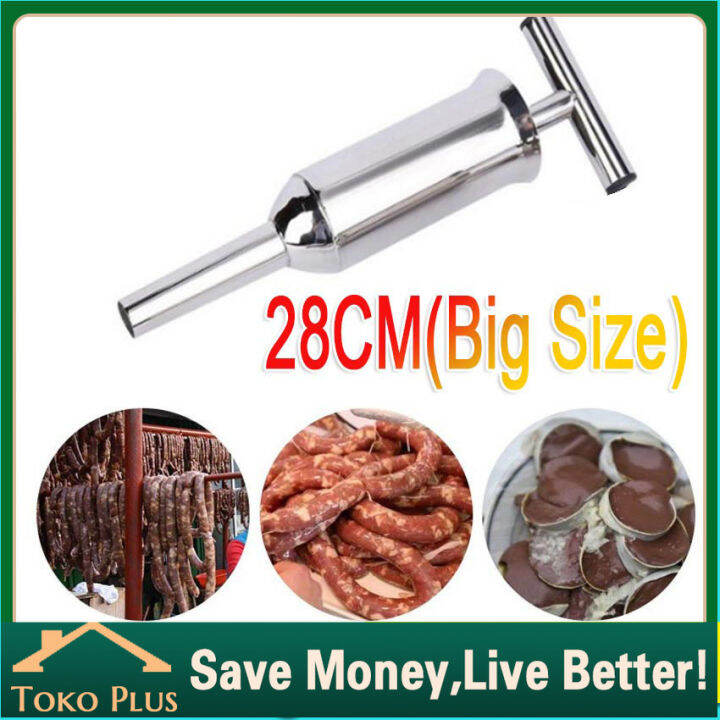 Cetakan Sosis Filler Manual Stainless Alat Pengisi Sosis Sausage ...
