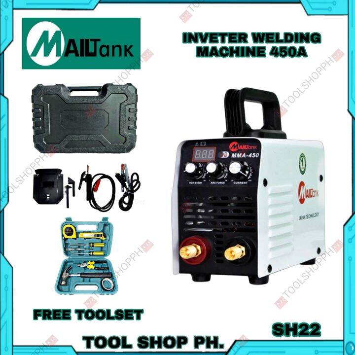 MAILTANK 450AMP Inverter Welding Machine MMA-450 Free Tool Set | Lazada PH