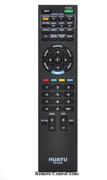 UNIVERSAL USE FOR SONY LCD LED TV REMOTE CONTROL RM-D959 HUAYU | Lazada PH