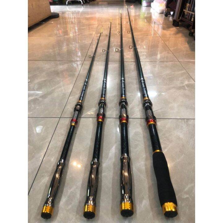 Fishing Rod LUCKY PERSON FISHING (GOLDEN XRD) ROD TELESCOPIC 2.1 2.7 3. ...