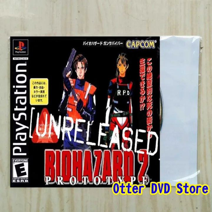 Kaset CD Ps1 Ps 1 Biohazard 2 Prototype - Resident Evil 1.5 - Vanilla ...