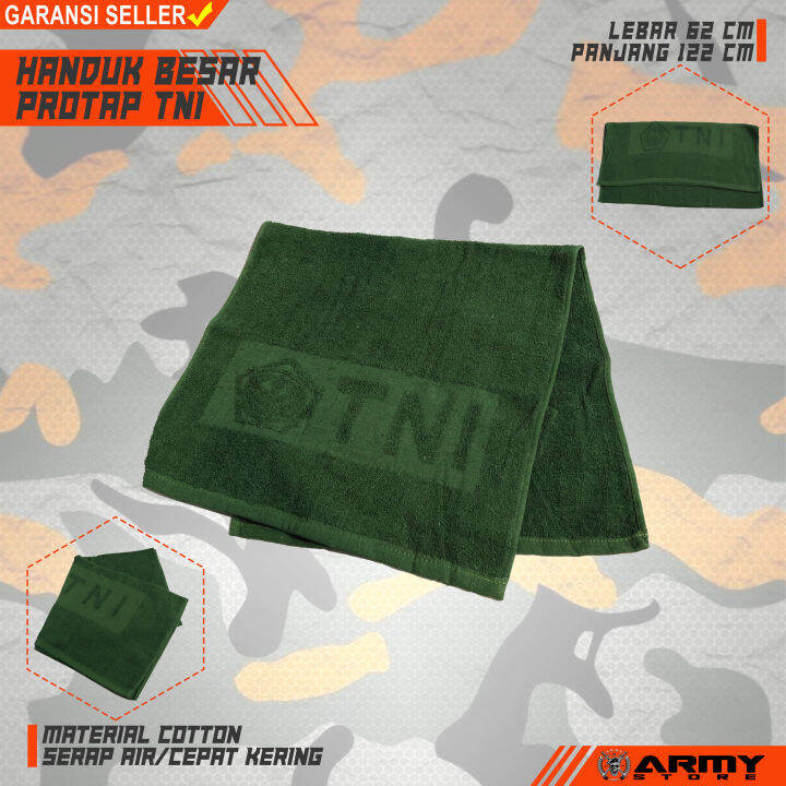 handuk TNI besar | Lazada Indonesia