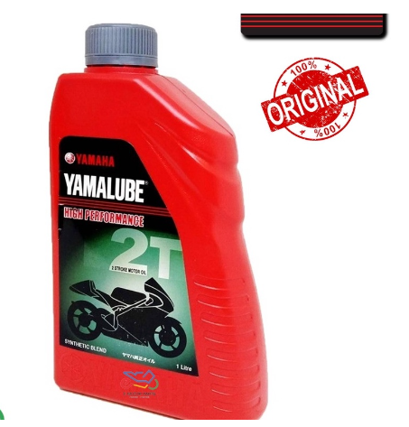 (BERANI JAMIN 100% YAMALUBE!) YAMALUBE 2T SEMI SYNTHETIC JASO FC LUBRICANT 2T - 90793-AH201 | Lazada