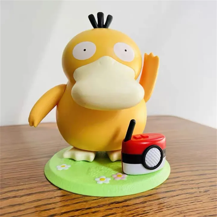 KFC TikTok Psyduck kids Toys Pokemon Koduck Action Figures Electric ...