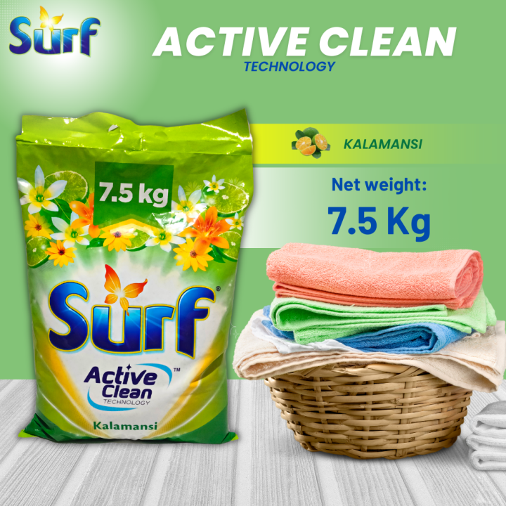 Surf Active Clean Technology Kalamansi 7.5kg Big Pack | Lazada PH