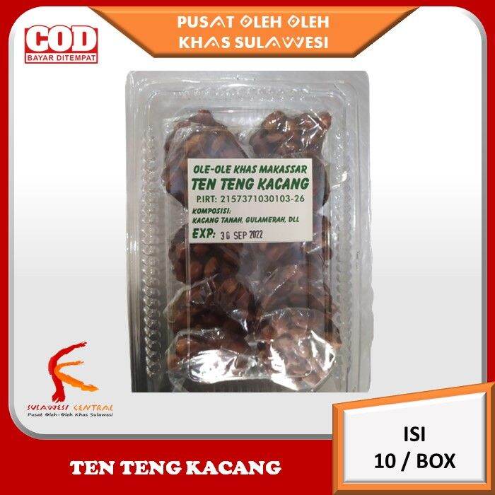 Ten Teng Kacang Makassar Khas Sulawesi | Lazada Indonesia