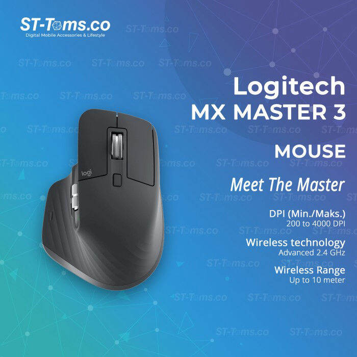 Logitech MX Master 3 Wireless Mouse | Lazada Indonesia