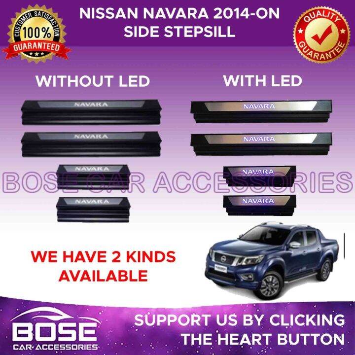 Nissan Navara VL EL Calibre 2014 - 2020 Side Stepsill Door Scuffplate ...