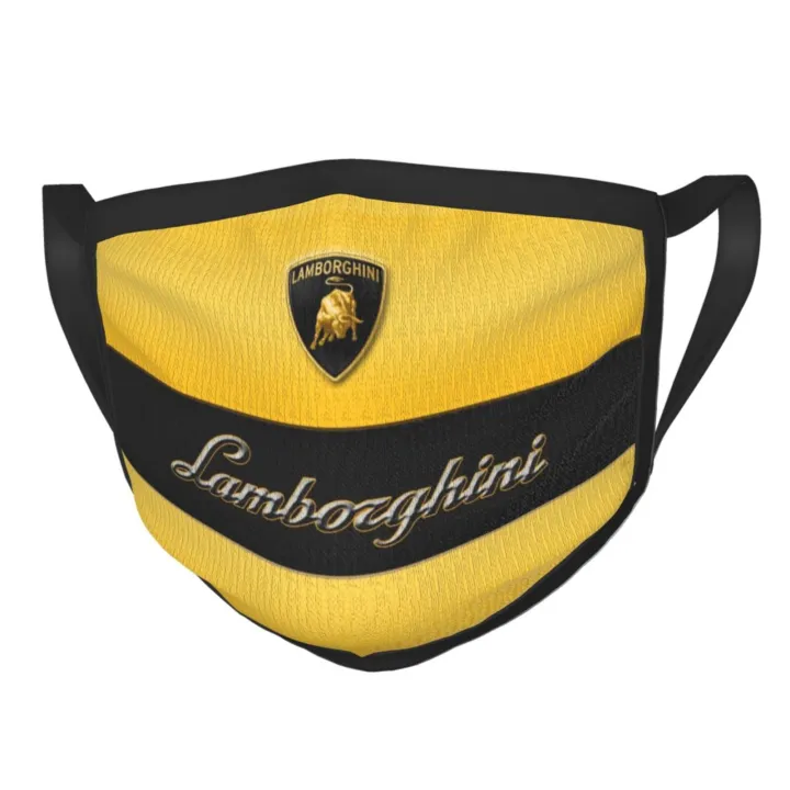 Lamborghini Face Mouth Mask5 Adults Breathing Cloth Luxury Facial Mask5 ...