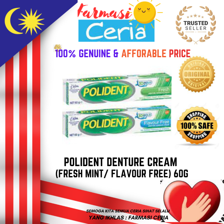 Polident Denture Adhesive Cream Instructions at Harry Peterman blog