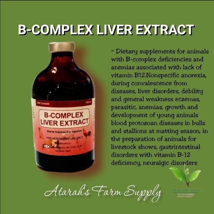 B-COMPLEX Liver Extract (100ML) | Lazada PH