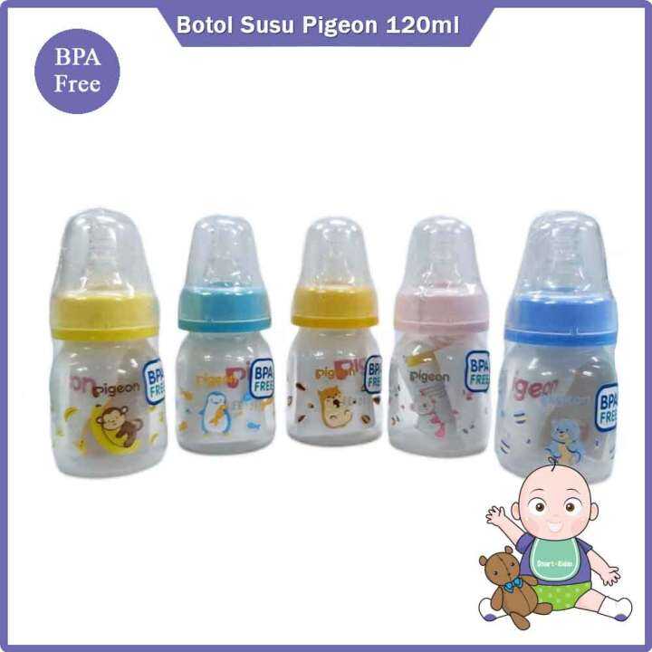 Botol Susu Bayi Pigeon 50ml Peristaltic Nipple / Dot Pigeon dengan ...